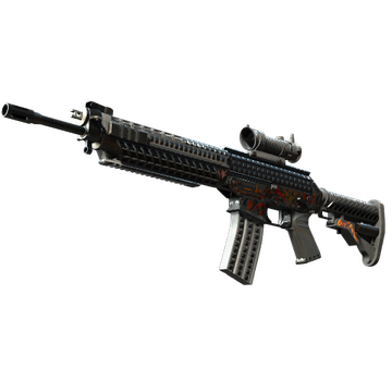 Steam Community Market :: Listings for SG 553 | Heavy Metal (Minimal Wear)