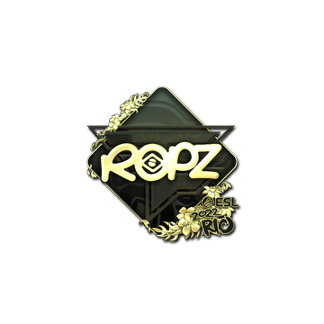 Mercado de la Comunidad Steam :: Anuncios para Sticker | ropz (Gold ...