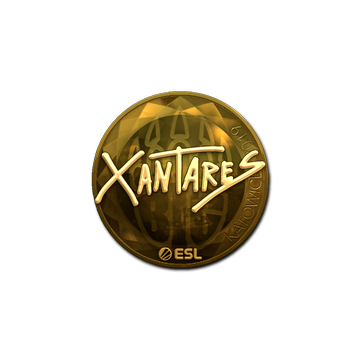 Steam Community Market :: Listings for Sticker | XANTARES (Gold ...