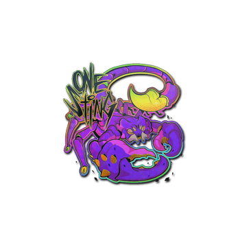 Steam Community Market :: Listings for Sticker | One Sting (Holo)