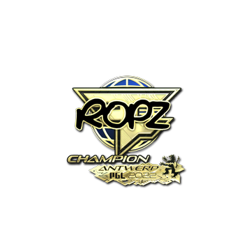 Steam Community Market :: Listings for Sticker | ropz (Gold, Champion ...