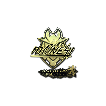 Steam Community Market :: Listings for Sticker | m0NESY (Gold ...