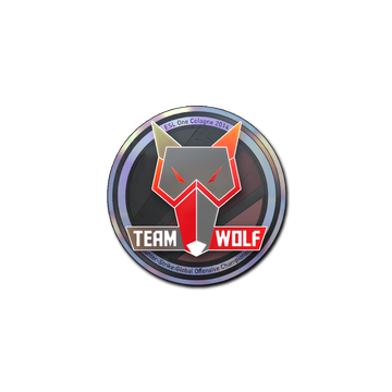 Steam Community Market :: Listings for Sticker | MTS GameGod Wolf (Holo ...