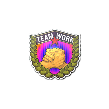 Steam Community Market :: Listings for Sticker | Teamwork (Holo)