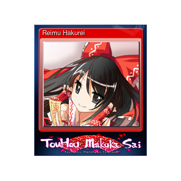Steam Community Market :: Listings for 882710-Reimu Hakurei (Trading Card)