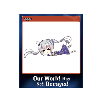 Steam Community Market :: Listings for 1116210-opps (Trading Card)