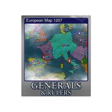 Steam Community Market :: Listings for 1076920-European Map 1207 (Foil)