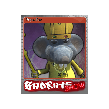 Steam Community Market :: Listings for 393200-Pope Rat (Foil)
