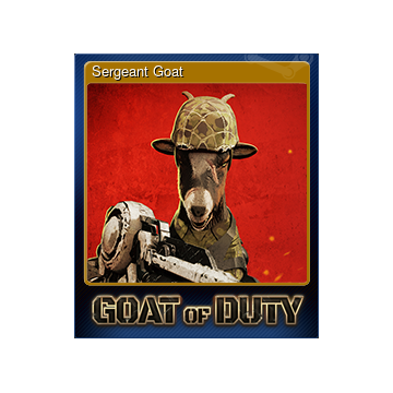 Steam Community Market :: Listings for 555000-Sergeant Goat