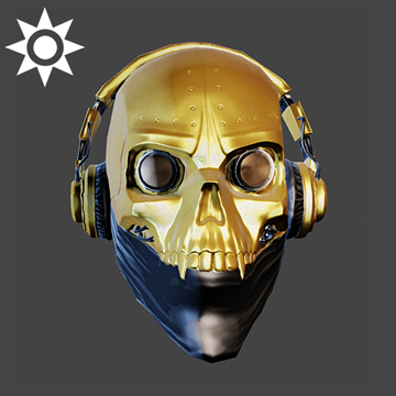 Steam Community Market :: Listings for Steampunk | DJ Scully Mask ...